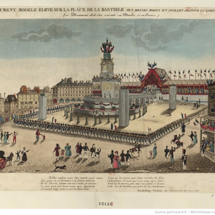 Histoire de la Colonne de Juillet